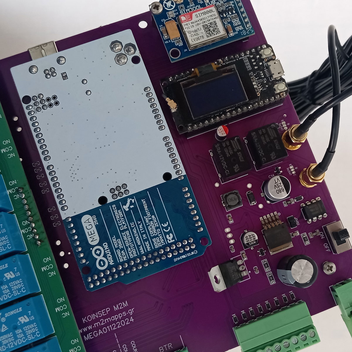 Complete Arduino Mega PCB Board – M2Mapps